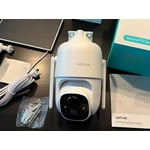 Netvue Solar Outdoor Security Camera, 1080P HD, Battery Powered, Night ...