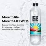 LIFEWTR Balanced Pure Life Purified Drinking Water, 16.9 fl oz, 12 Pack ...