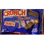 Nestle Crunch Candy Bars, Creamy Milk Chocolate with Crisped Rice, 1.55 ...