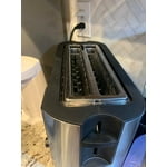 Elite Gourmet ECT-3100 Electric 4 Slice Wide Long Toaster - Walmart.com