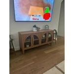 Better Homes & Gardens Juliet Arc TV Stand for TVs up to 65", Light ...