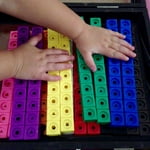 Learning Resources MathLink Cubes Big Builders - Math Manipulatives ...