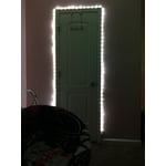 Meilo 16 FT LED Mini Rope Light Low Profile 1/4 diameter Yellow, Plug ...