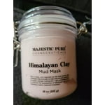 Majestic Pure Himalayan Clay Mud Mask for Face and Body, Detoxifying ...