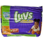 Luvs OverNight Big Pack - Super Absorbent Leakguards Diapers, Size 2 ...