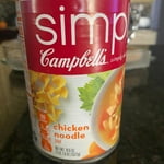 simplyCampbell's Chicken Noodle Soup 18.6 oz Can Pack of 8 - Walmart.com