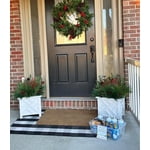Outdoor Home White Chippendale Planters, Set of 2 - Walmart.com
