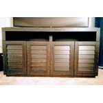 Better Homes & Gardens Ellis Shutter TV Storage Cabinet for TVs up to ...