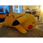 Free Shipping! Pokemon 18-Inch Sleeping Pikachu Plush - Walmart.com ...