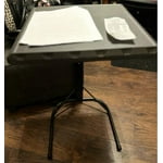 Mainstays Adjustable Folding Table, Black, Recommended for Banquets ...