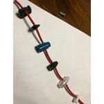 Uxcell Spring Cord Lock Plastic Cord Stopper End Fastener Double Hole ...