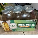 Ball 4 oz Mini Glass Jars with Lids 4pk, Airtight Spice Jars for Pantry ...