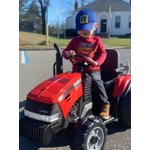 Peg Perego Case IH Magnum Tractor and Trailer 12-Volt Battery-Powered ...