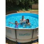 Summer Waves Elite 14' x 42" Premium Frame Above Ground Swimming Pool ...