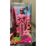 Barbie The Movie Doll, Margot Robbie Pink Jumpsuit Collectible with ...