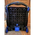 Magna Cart 2-Tier Foldable Multi-use Utility Cart with Rollable Wheels ...