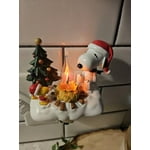 Roman Snoopy Woodstock Campfire Flickering Night Light with 360 Swivel ...