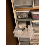 IRIS USA, 6QT Plastic Storage Modular Stacking Drawers, Set of 2 ...