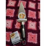 Farberware Stainless Steel Pie Server with Black Plastic Handle ...