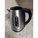Farberware Stainless Steel 1.7 Liter Electric Tea Kettle, Silver ...