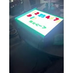 Battat Shine Bright Plastic Lightbox 60 Shapes 3 Transparency Sheets ...