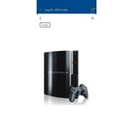 Consola PlayStation 3 PS3 80 GB Negra reacondicionada | Walmart en línea