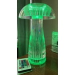 Xtreme Lit Neon Multi-Color Mushroom LED Tabletop Touch Lamp, with ...