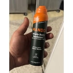Mando Deodorant Spray for Men, Aluminum Free, Clover Woods Scent, 3.6 ...