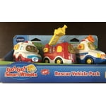VTech Go! Go! Smart Wheels Rescue Vehicle Pack, Ambulance, Fire Truck ...