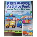 school skills activity books: Preschool Activity Book Trucks, Cars, and ...