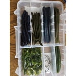 Brand: YUM Worm Fishing Kit Assortment Soft Plastic Baits and colors ...