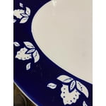 Sofia Home Large Oval Indigo Stoneware Serve Tray by Sofia Vergara ...