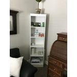 South Shore Axess, Contemporary Bookcase, Narrow Brown - Walmart.com