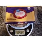 Great Value Extra Sharp Cheddar Cheese Block 16 oz, Rich Tangy Flavor ...