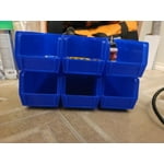 "Akro-Mils Utility Box, Stackable Storage Bins, AkroBins 30240, 15""x8 ...