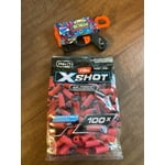 XSHOT Pro Series Half-Length Darts Refill Pack (100 Darts) by ZURU ...