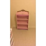 KidKraft Wooden Princess Bookcase with Crown Accent, Shelves and Hidden ...