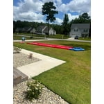 WOW Sports Big Outdoor Wet Inflatable Family Americana Stars & Stripes ...