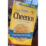 Frosted Lemon Cheerios Cereal, Gluten Free, Limited Edition, Family ...