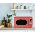 Magic Chef 0.7 Cubic Feet 700 Watt Classic Retro Countertop Microwave ...