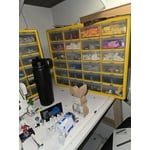 Akro-Mils 26 Drawer Plastic Cabinet Storage Organizer, Red, for ...