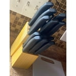 Mainstays 23 Piece Knife and Kitchen Tool Set with Wood Storage Block ...