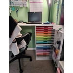 Simply Tidy White Modular Panel Cube - File Organizer & Desk Shelves ...