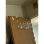 iDesign York Lyra Over-the-Door 5-Hook Rack, Chrome Silver - Walmart.com