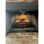 Country Living 23 inch Electric Log Set | 1,000 Sq Ft Heater - Faux ...