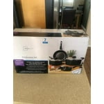 Mainstays 7 Piece Non-Stick Cookware Set Aluminum Mint, Dishwasher Safe ...