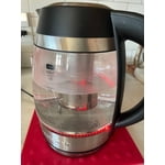 Chefman Lightning 1.8L Custom-Temp Electric Kettle, 1750W with Tea Infuser - Stainless Steel ...
