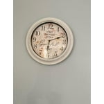 Mainstays Sentiments 12" Analog Wall Clock Quartz Movement Battery ...