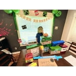 Minecraft Paper Party Masks 8ct Featuring Mob Designs for Kids Birthday ...