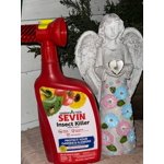 Sevin Garden Insecticide for Outdoor Vegetables & Plants, Ready-to ...
